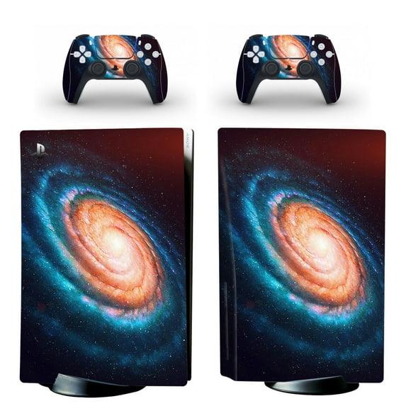 OUTMOIN Full Body Vinyl Skin Stickers for PS5 Disc Edition Console and ...