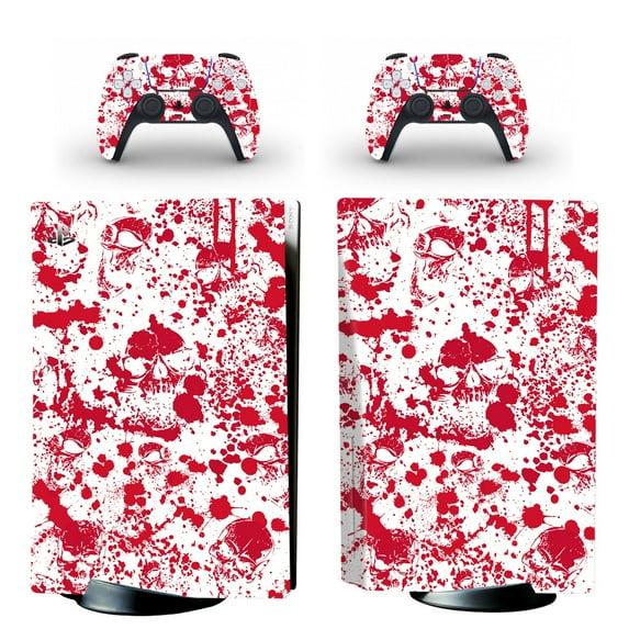 OUTMOIN Full Body Vinyl Skin Stickers for PS5 Disc Edition Console and ...