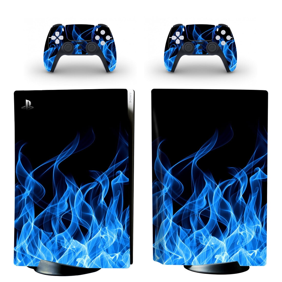 OUTMOIN Full Body Vinyl Skin Stickers for PS5 Disc Edition Console and ...