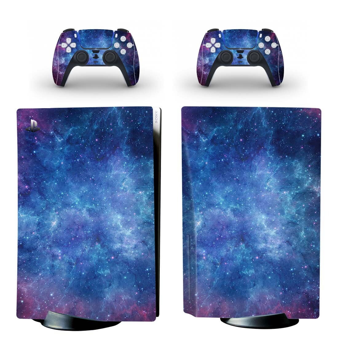 OUTMOIN Full Body Vinyl Skin Stickers for PS5 Disc Edition Console and ...