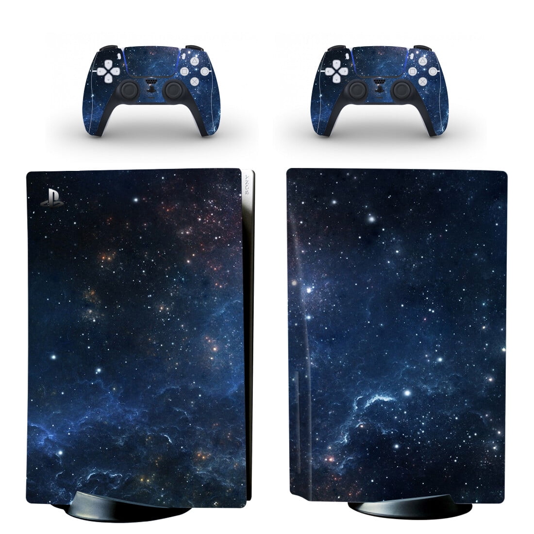 OUTMOIN Full Body Vinyl Skin Stickers for PS5 Disc Edition Console and ...