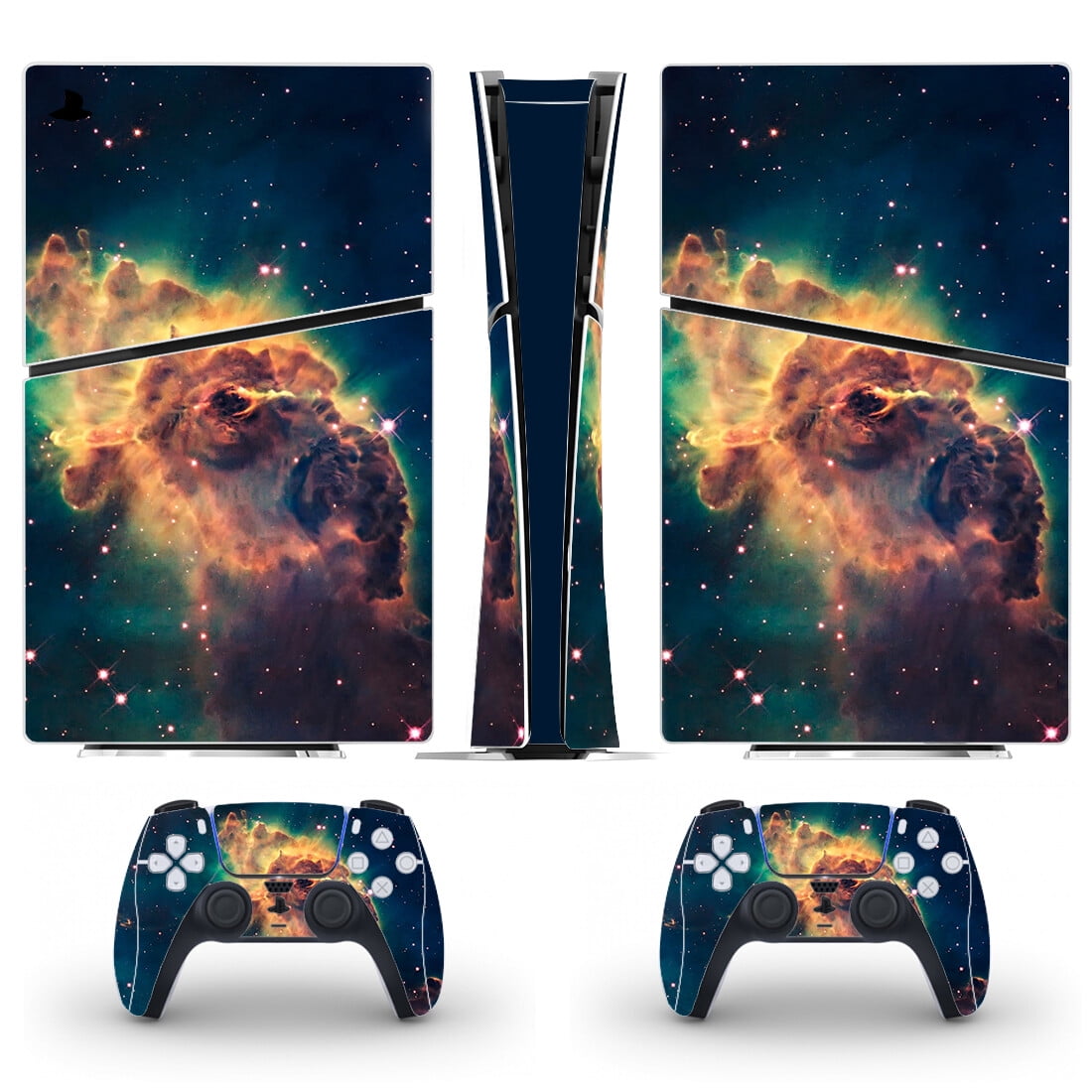 OUTMOIN Full Body Vinyl Skin Stickers for PS5 Slim Digital Edition ...