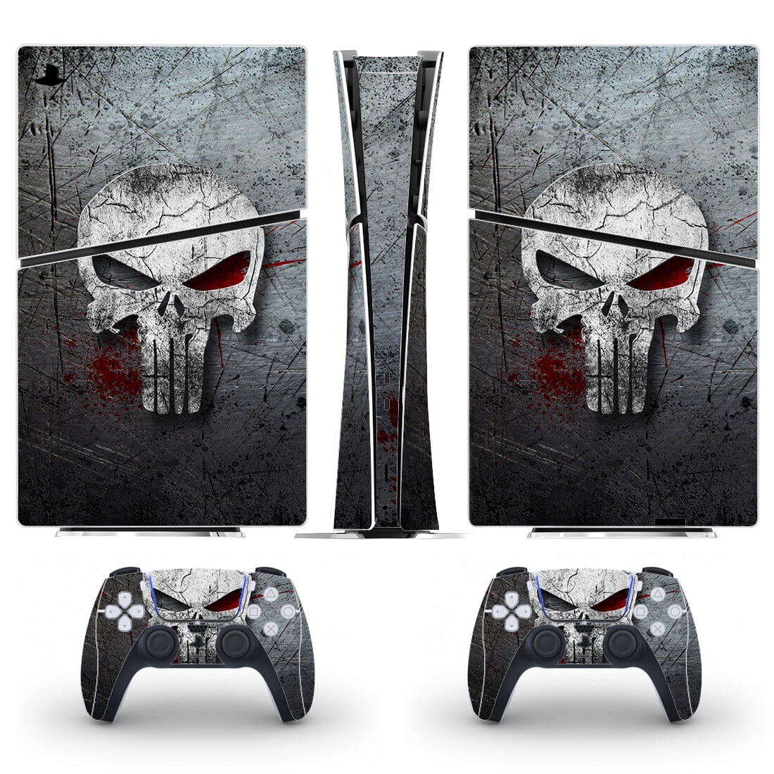 OUTMOIN Full Body Vinyl Skin Stickers for PS5 Slim Digital Edition ...