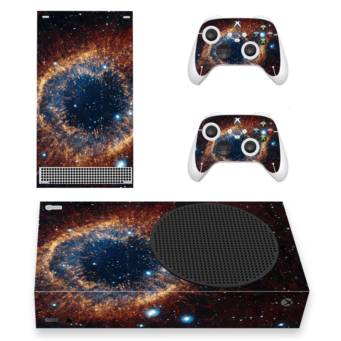 OUTMOIN Full Body Vinyl Skin Stickers for Xbox Series S Console and ...