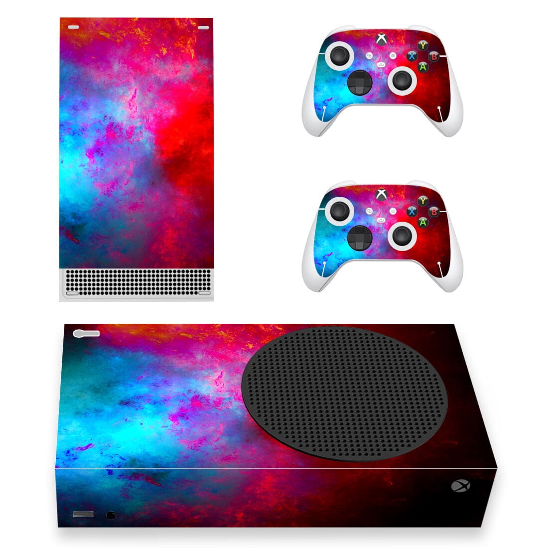 OUTMOIN Full Body Vinyl Skin Stickers for Xbox Series S Console and ...