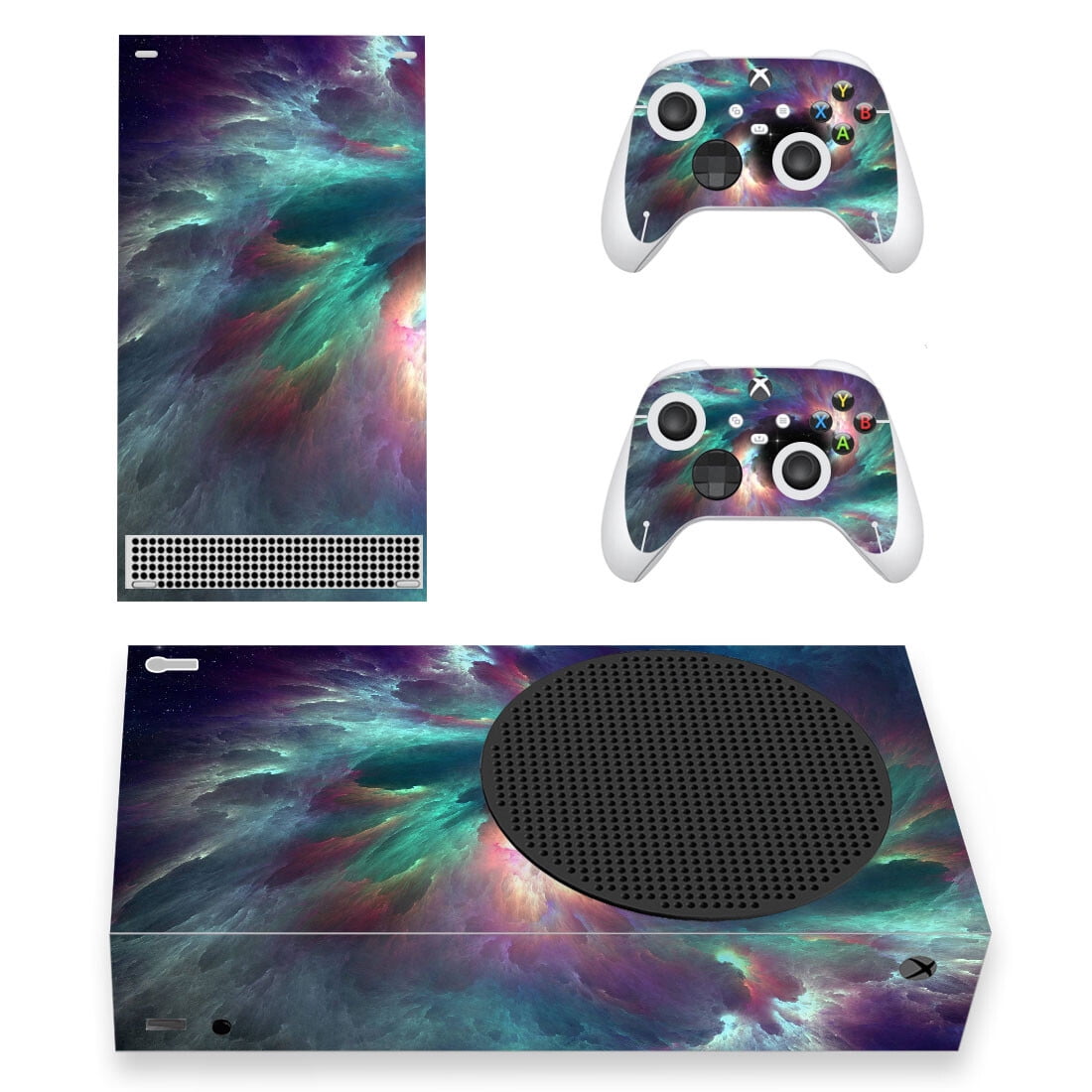 OUTMOIN Full Body Vinyl Skin Stickers for Xbox Series S Console and ...