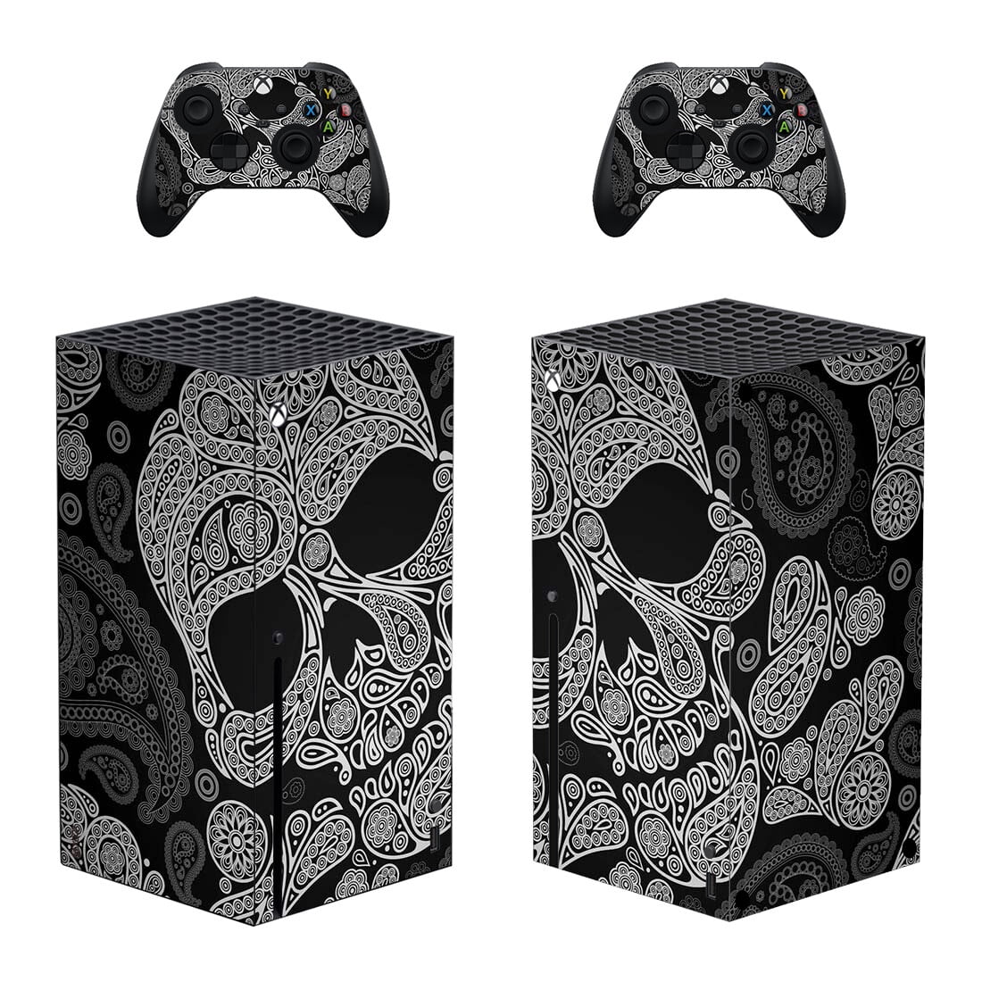 OUTMOIN Full Body Vinyl Skin Stickers for Xbox Series X Console and ...