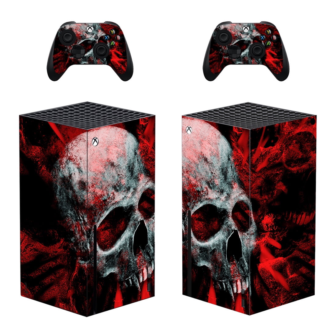 OUTMOIN Full Body Vinyl Skin Stickers for Xbox Series X Console and ...