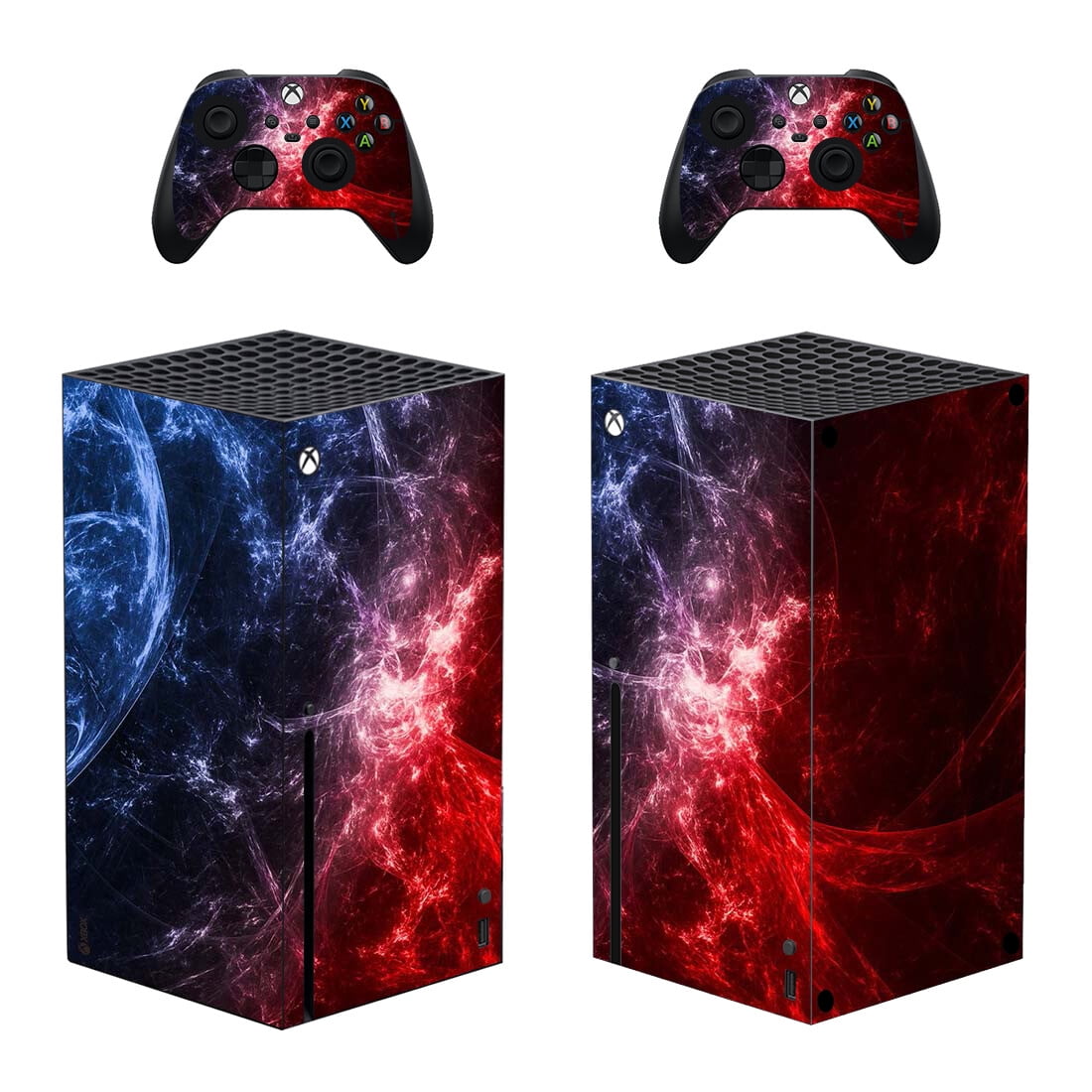 OUTMOIN Full Body Vinyl Skin Stickers for Xbox Series X Console and ...