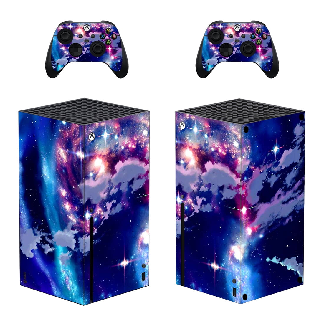 OUTMOIN Full Body Vinyl Skin Stickers for Xbox Series X Console and ...