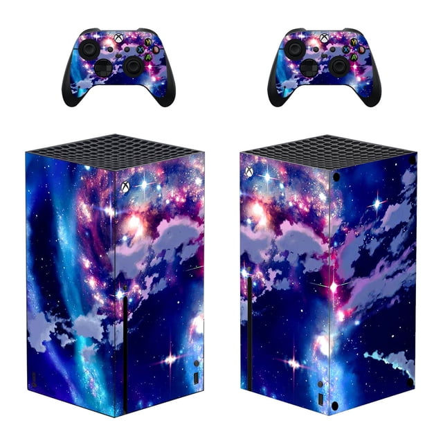 OUTMOIN Full Body Vinyl Skin Stickers for Xbox Series X Console and ...