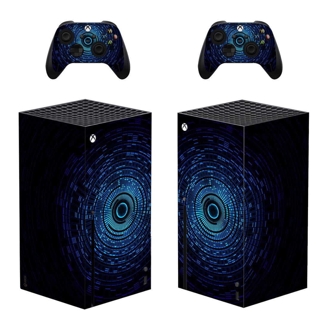 OUTMOIN Full Body Vinyl Skin Stickers for Xbox Series X Console and ...