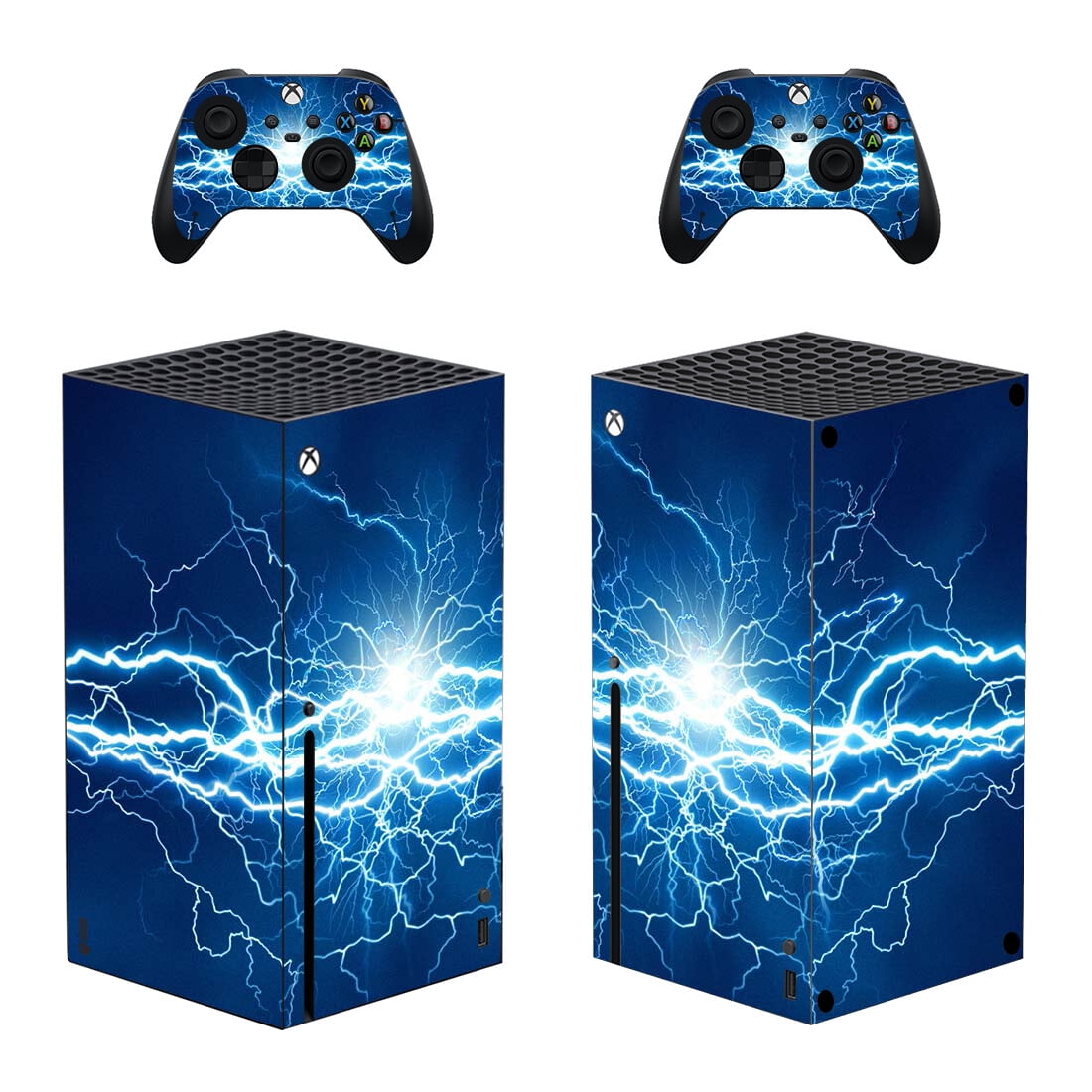 OUTMOIN Full Body Vinyl Skin Stickers for Xbox Series X Console and ...