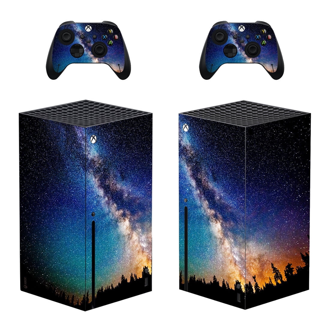 OUTMOIN Full Body Vinyl Skin Stickers for Xbox Series X Console and ...