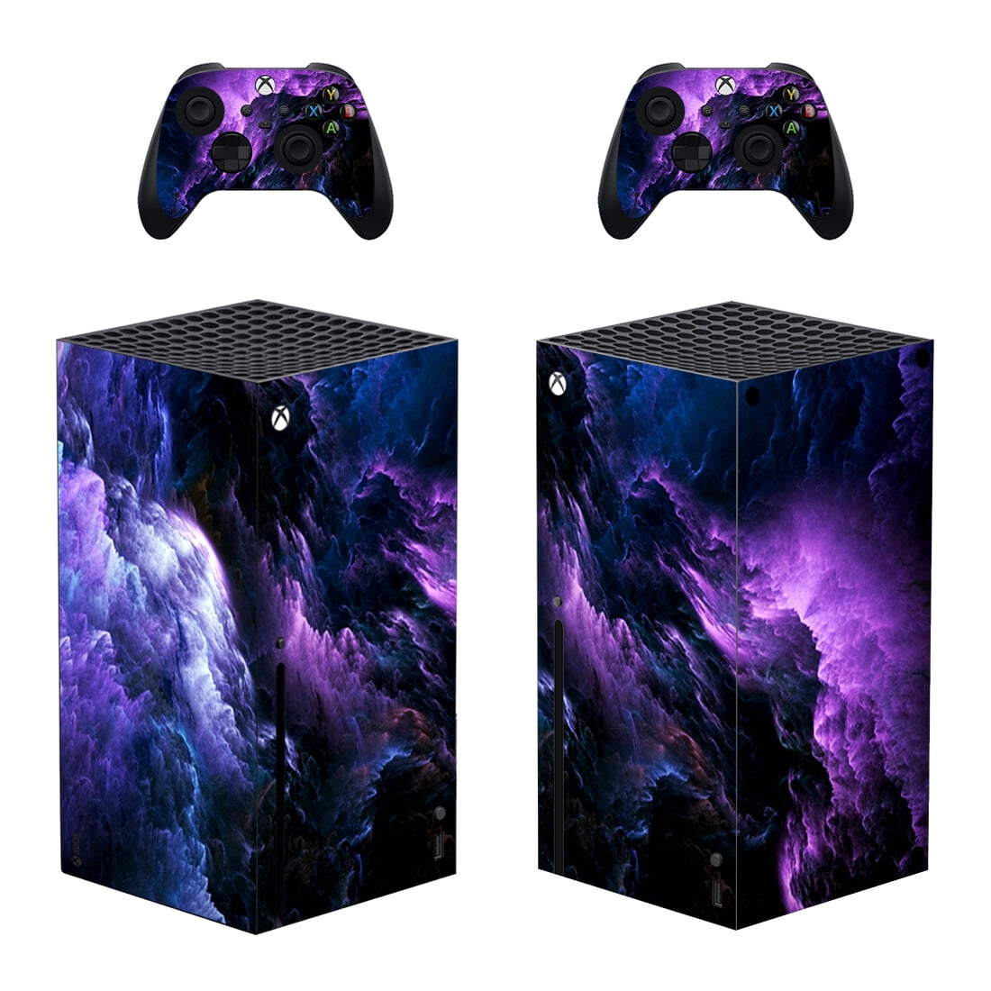 OUTMOIN Full Body Vinyl Skin Stickers for Xbox Series X Console and ...