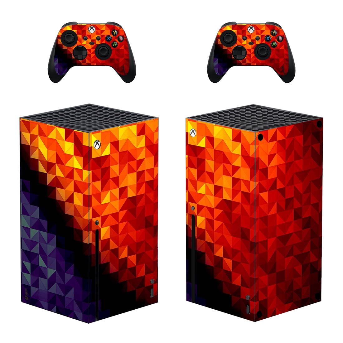 OUTMOIN Full Body Vinyl Skin Stickers for Xbox Series X Console and ...