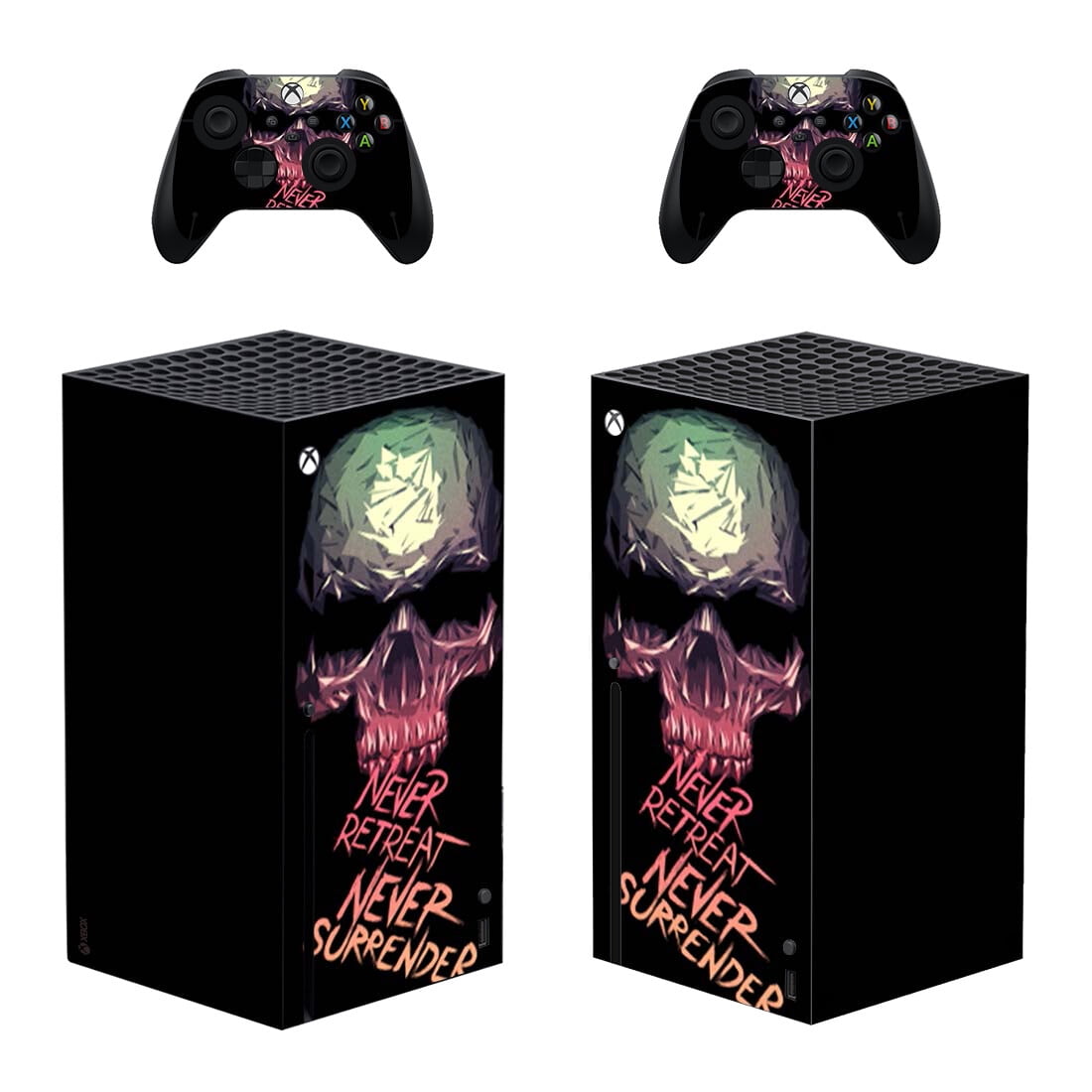 OUTMOIN Full Body Vinyl Skin Stickers for Xbox Series X Console and ...