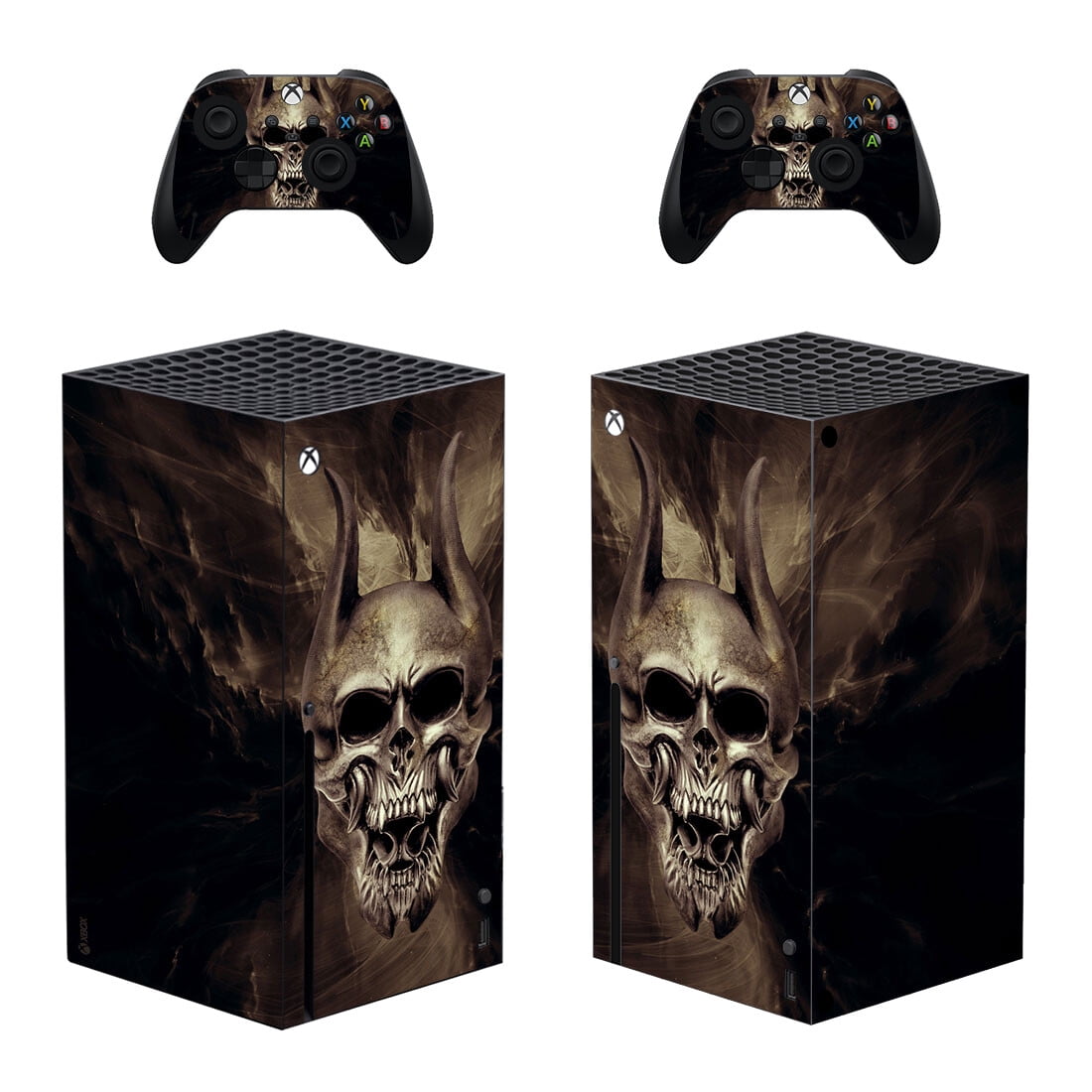 OUTMOIN Full Body Vinyl Skin Stickers for Xbox Series X Console and ...