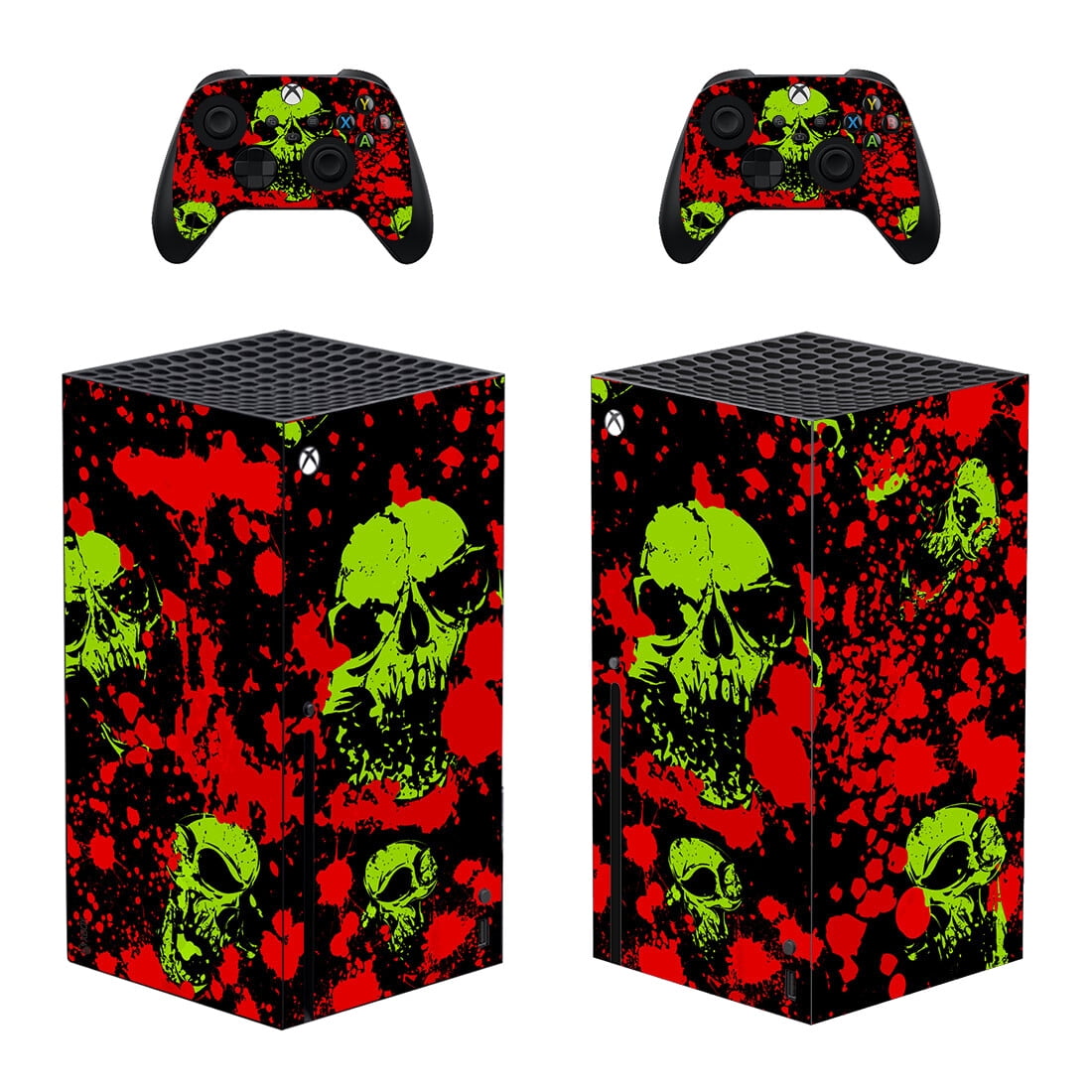 OUTMOIN Full Body Vinyl Skin Stickers for Xbox Series X Console and ...