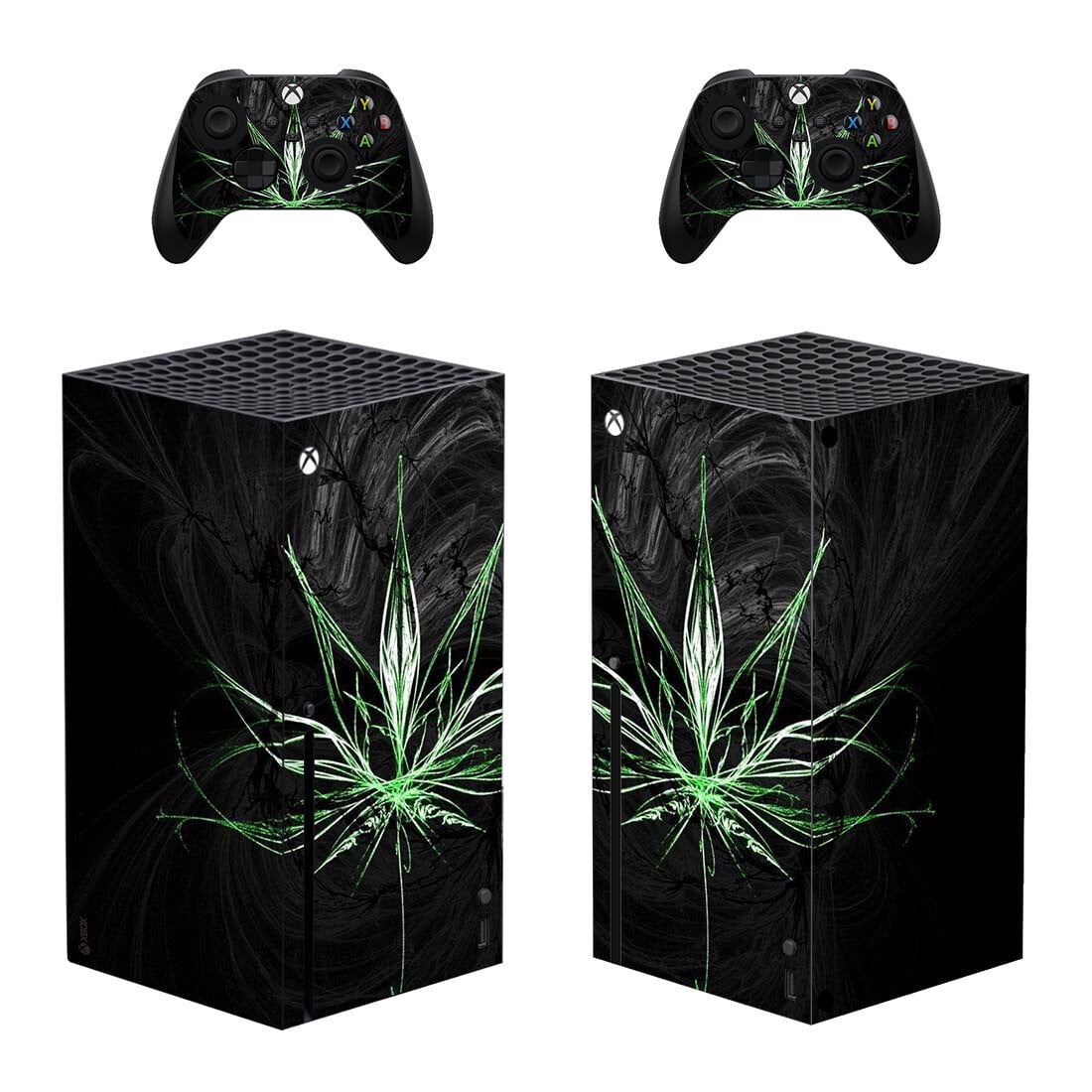 OUTMOIN Full Body Vinyl Skin Stickers for Xbox Series X Console and ...