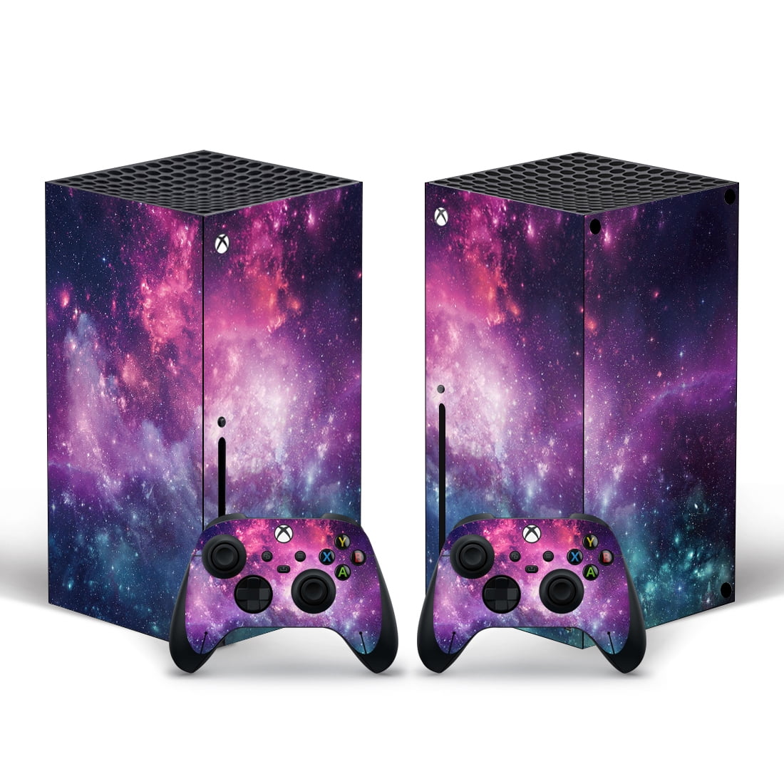 OUTMOIN Full Body Vinyl Skin Stickers for Xbox Series X with Two Free ...
