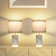 Set of 2 MESTAR 35-inch Traditional Bronze Buffet Lamps Table Lamp Set ...