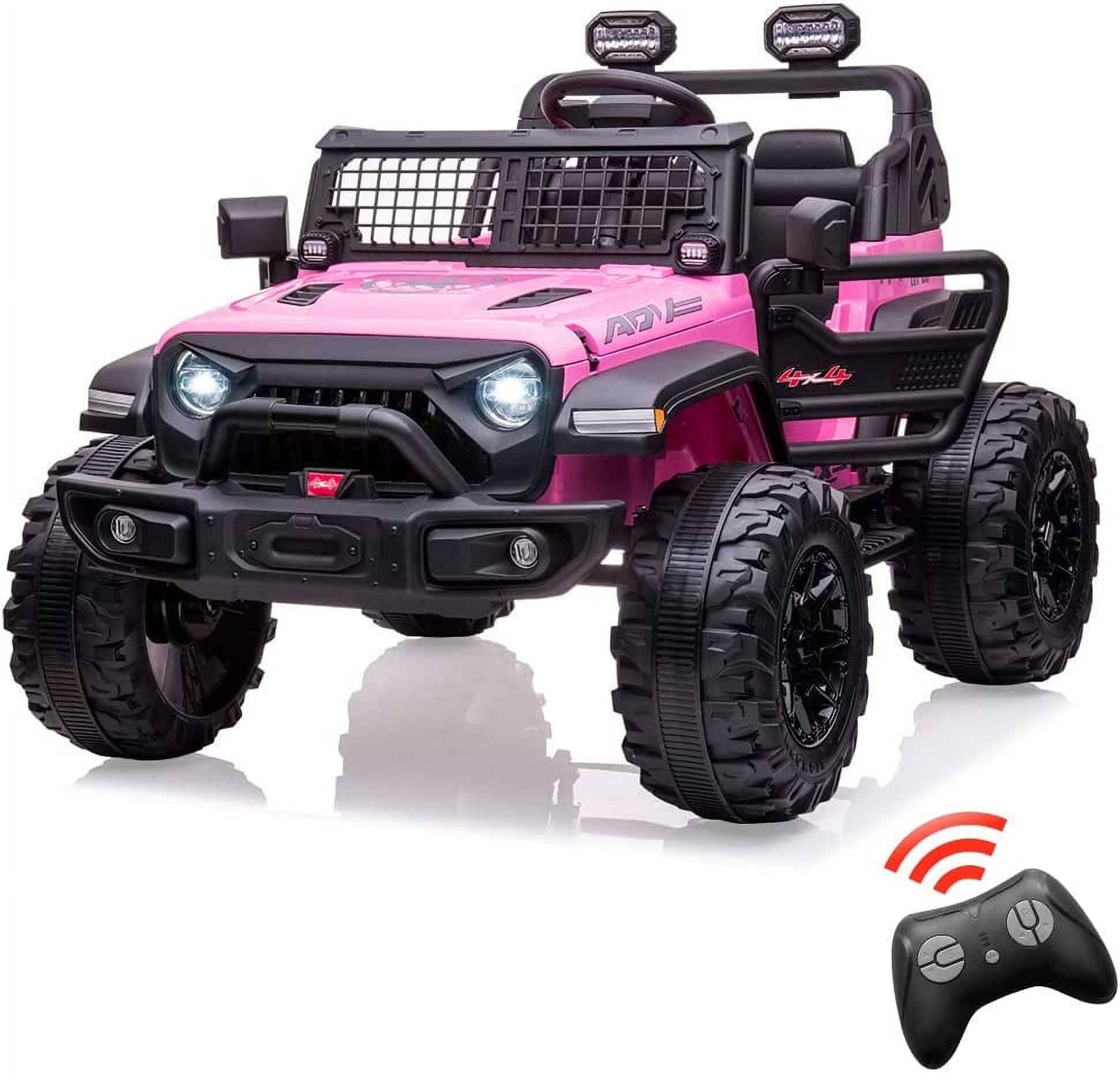 OUTOP Kids 24V Ride On Car with Electric Remote Control Dual Drive ...
