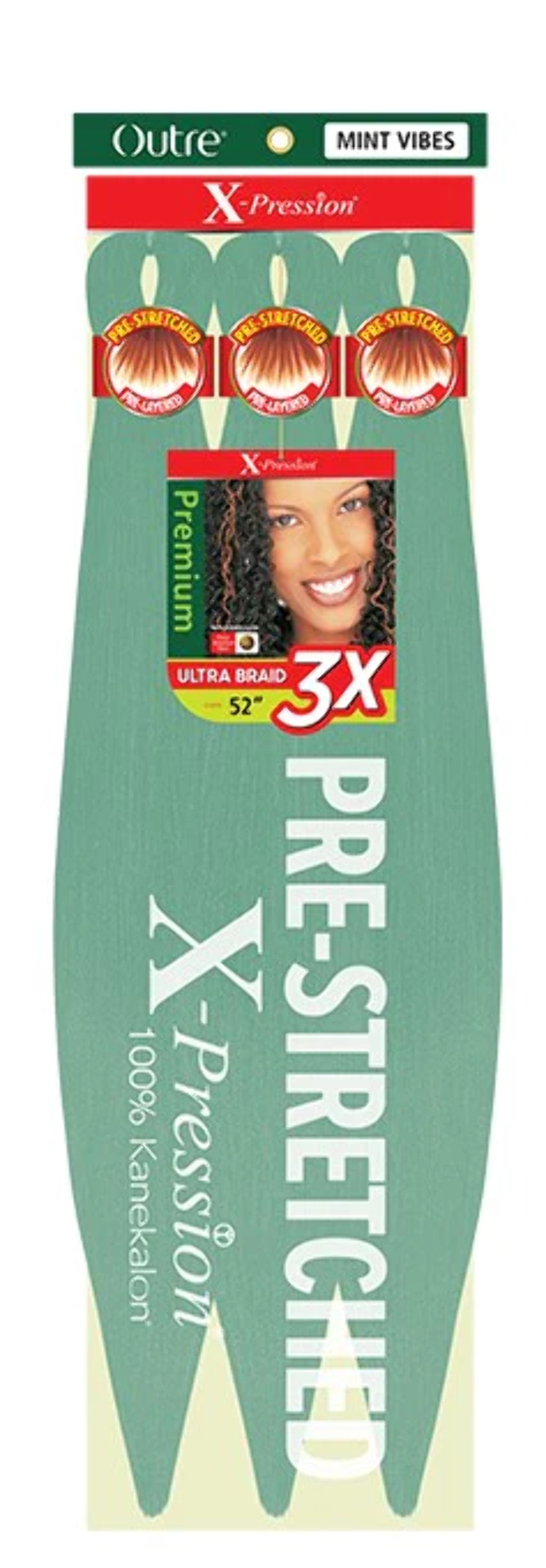 OUTRE - X-PRESSION BRAID PRE STRETCHED BRAID 42 3X - Walmart.com