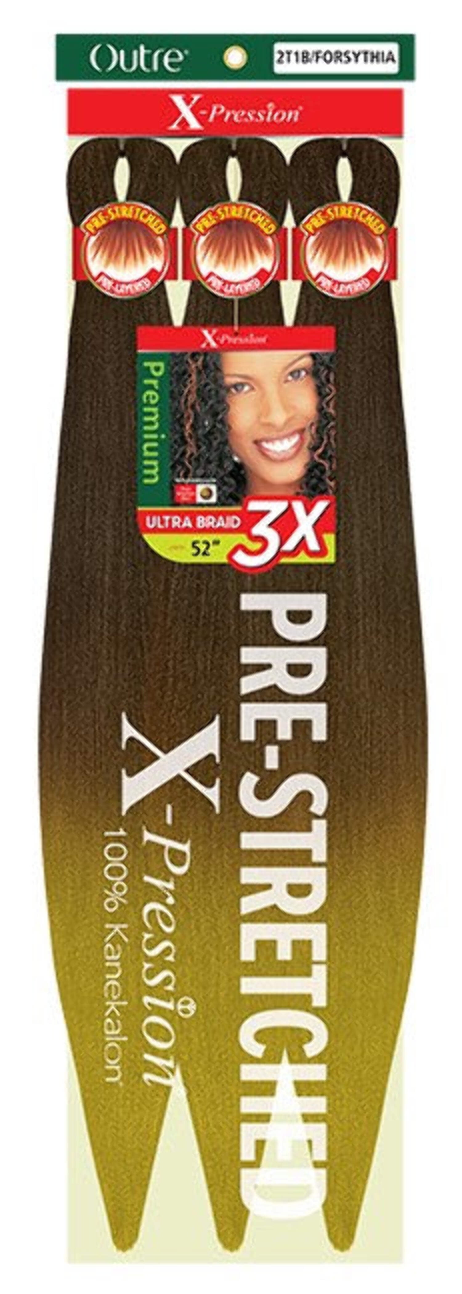 Outre Xpression Synthetic 3X ULTRA BRAID - 52" - Walmart.com