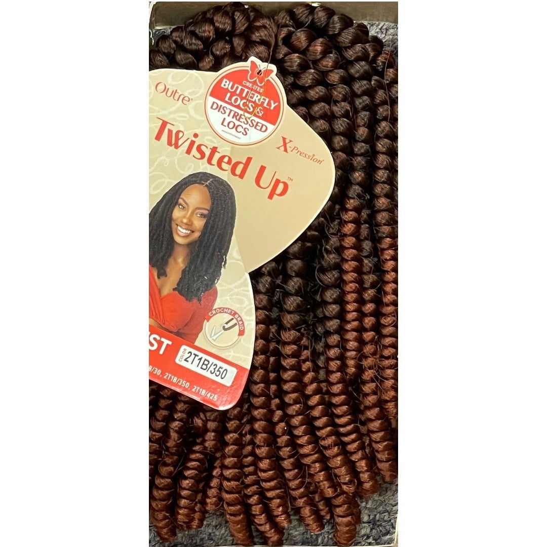 OUTRE X-Pression Hair Dread Extensions: Spring Twist 8", Creates ...