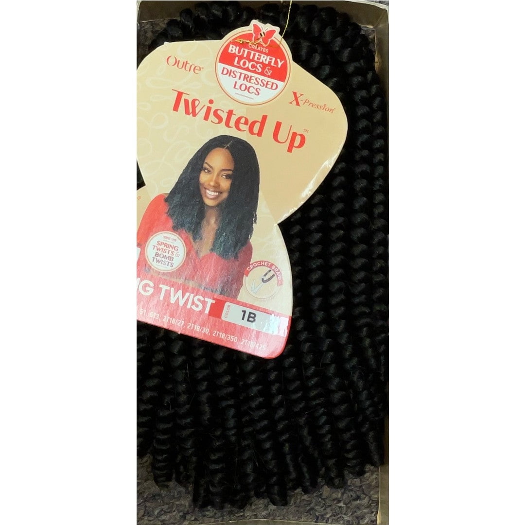OUTRE. X-Pression. SPRING TWIST 8″. *CREATES BUTTERFLY LOCS & BOMB ...
