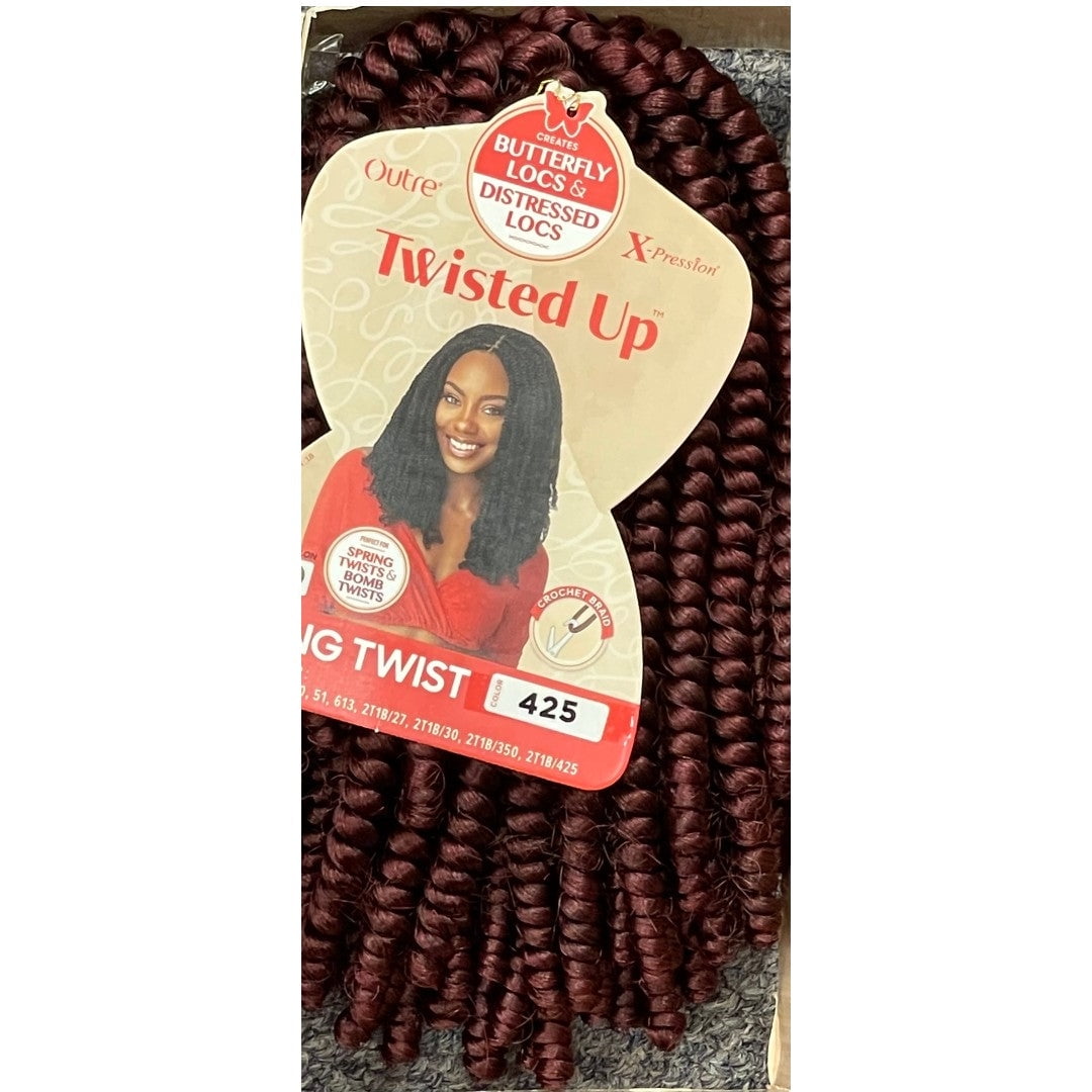 OUTRE. X-Pression. SPRING TWIST 8″. *CREATES BUTTERFLY LOCS & BOMB ...