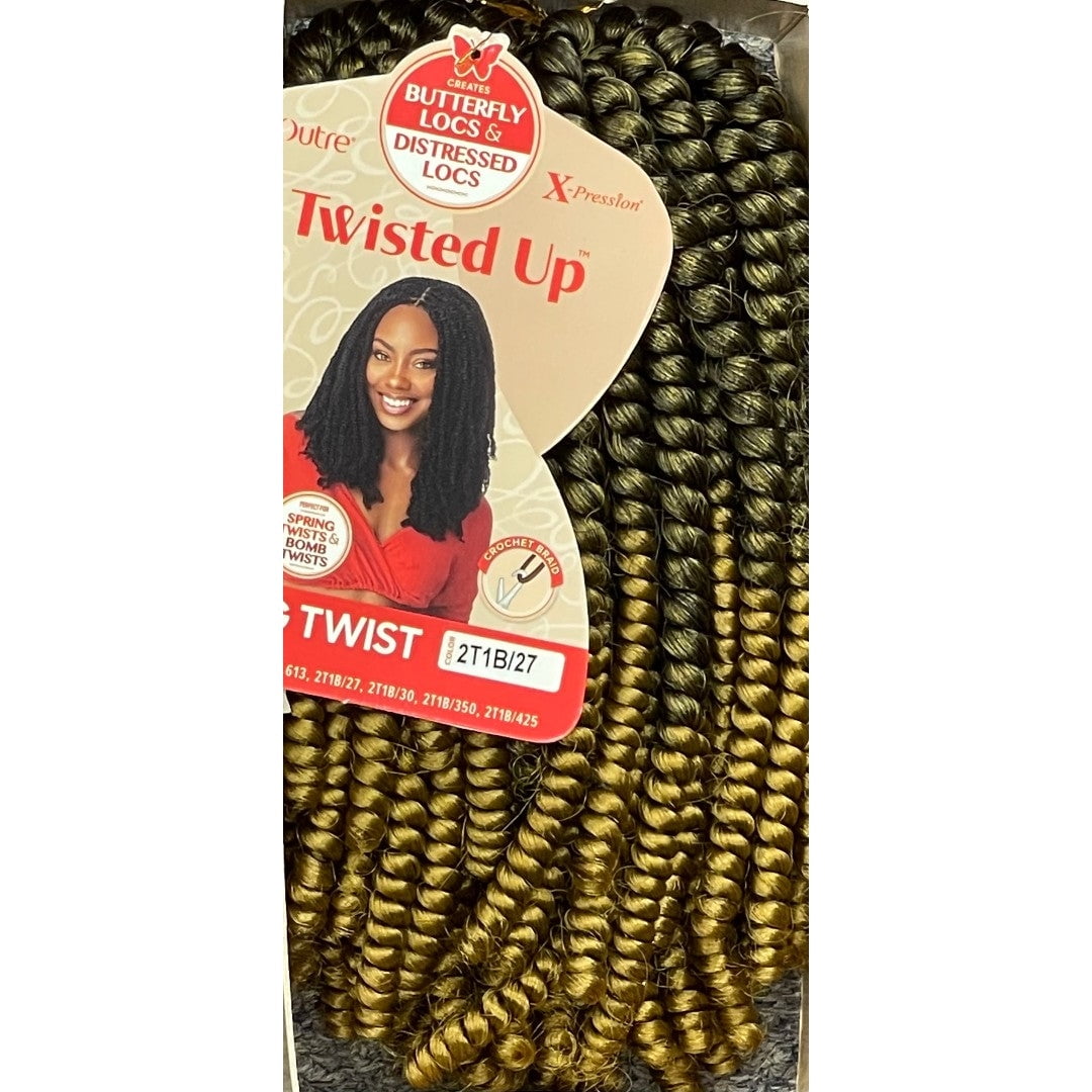 OUTRE. X-Pression. SPRING TWIST 8″. *CREATES BUTTERFLY LOCS & BOMB ...
