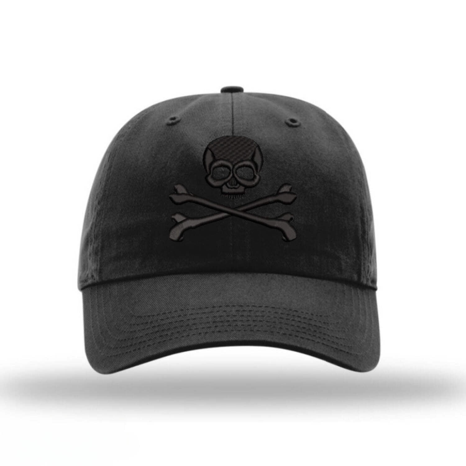 OUTSIDE THE WIRE Leatherneck for Life Pirate Jolly Roger Hat with 3D ...