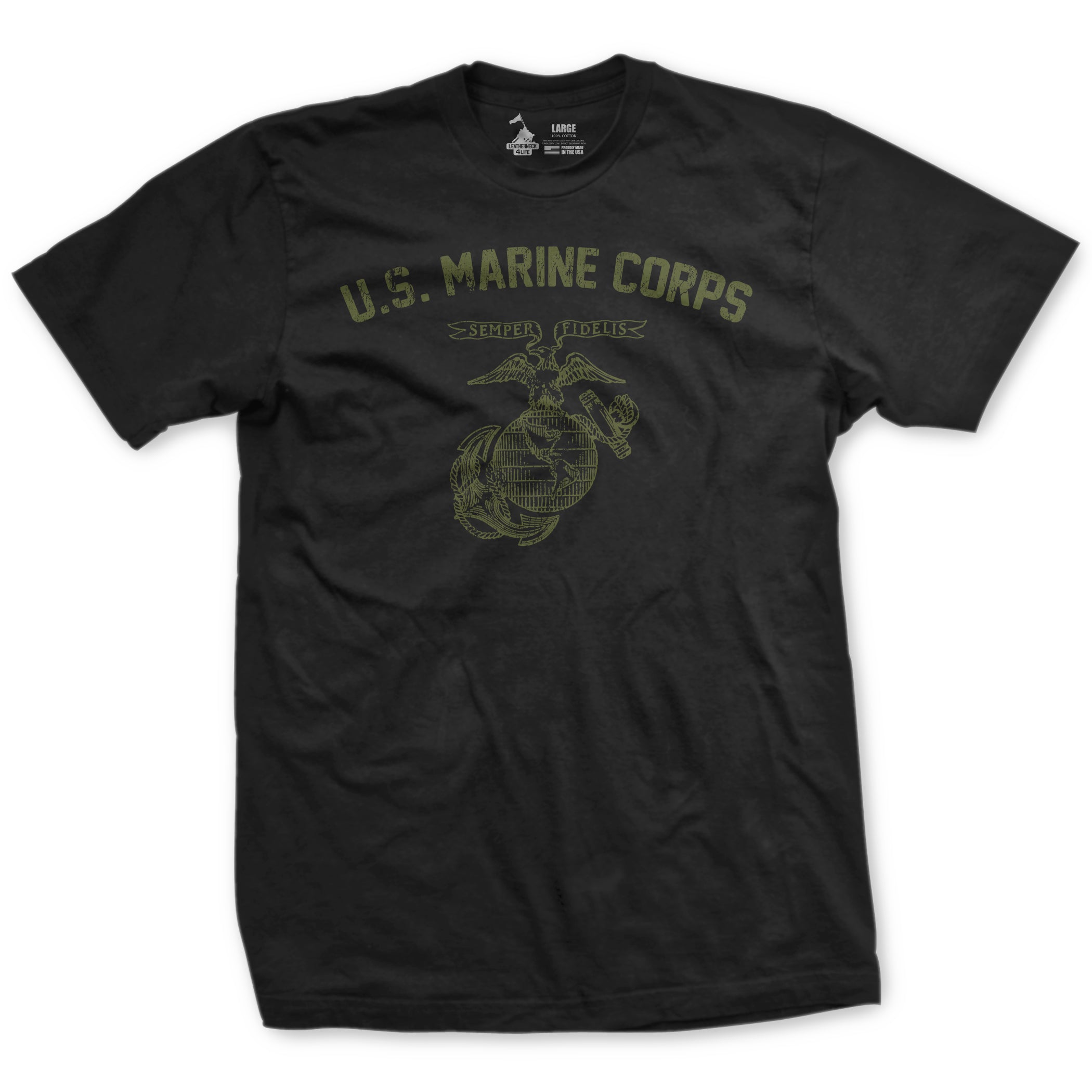 OUTSIDE THE WIRE Leatherneck for Life WW2 VINTAGE USMC TRAINING BLACK ...