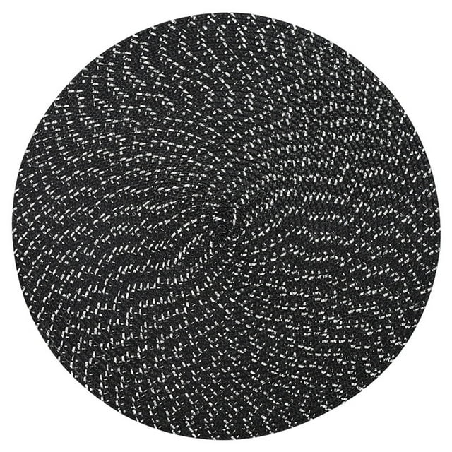 OUTlOU Woven Spiral Table Placemats 15 Inches Round Set Of 4 Non Slip ...