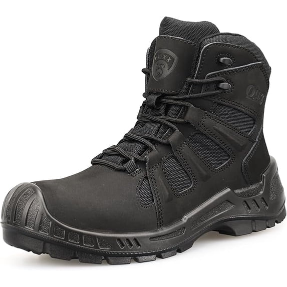 OUXX Men‘s 6” Lightweight Waterproof Composite Toe Work Boots， ASTM ...