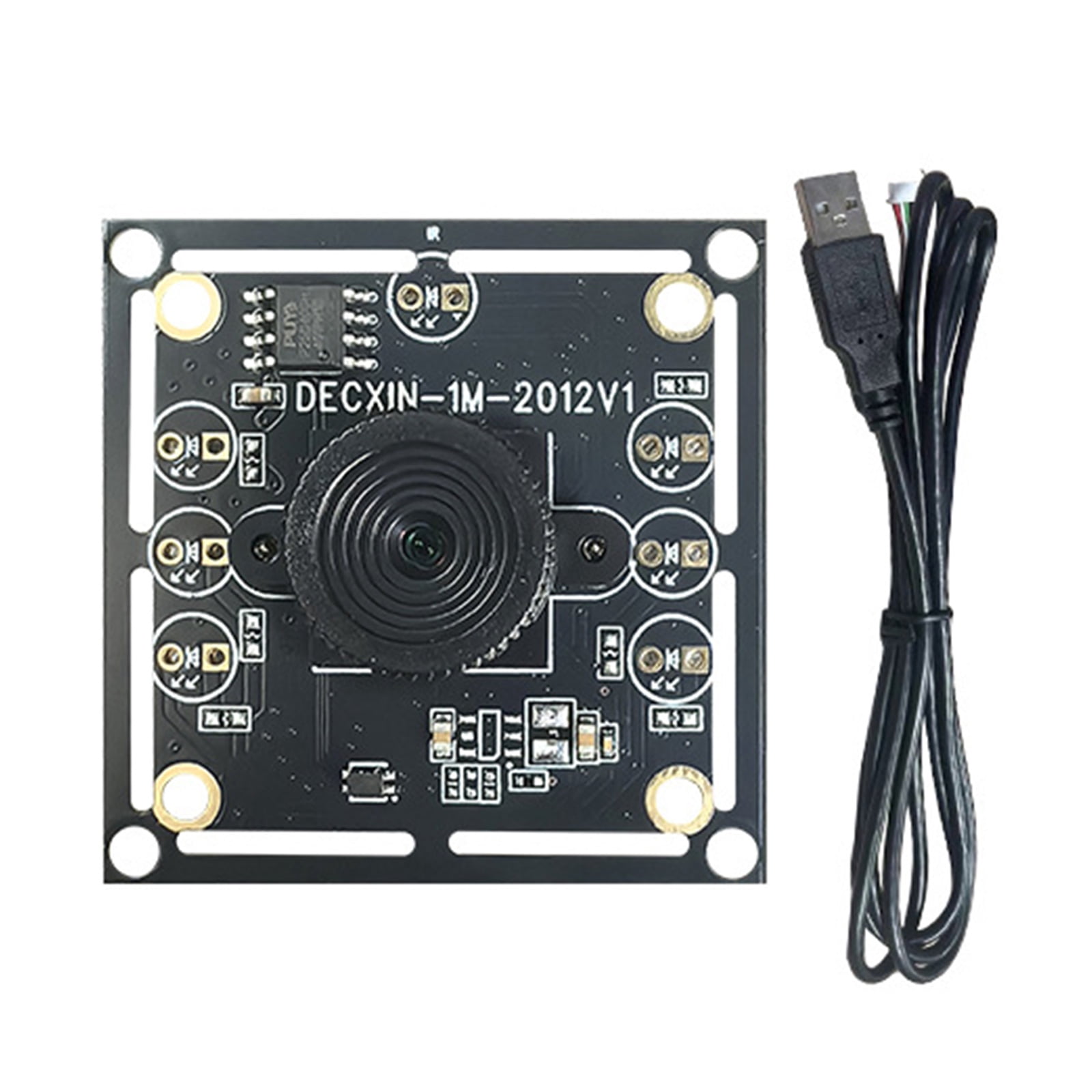 OV9732 Chip USB2.0 Camera Module 100° Without Distortion Lens Assemby for Industrial ...