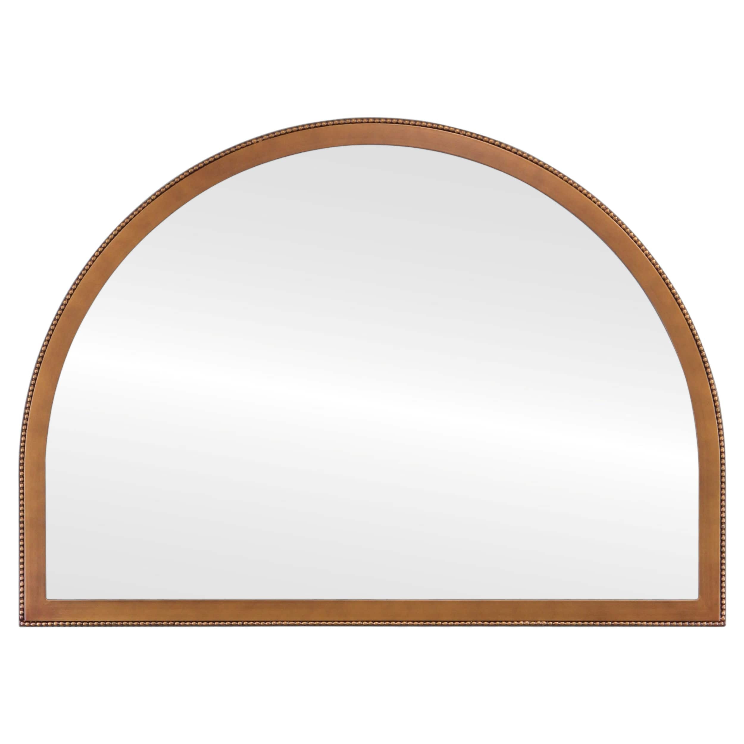 OVALCREST Van Buren Framed Mantel Mirror - Crescent Cathedral - 38.4x27 ...
