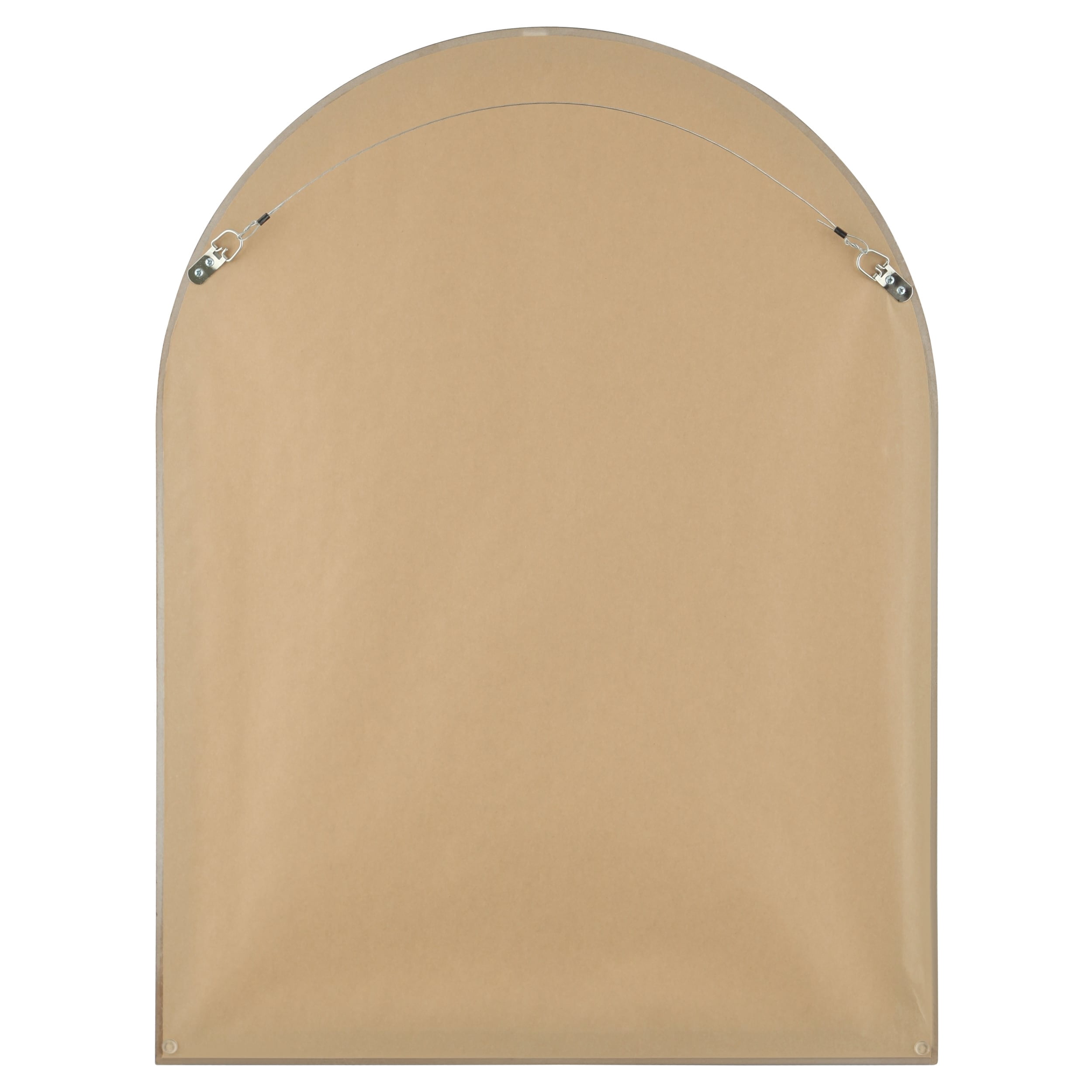 OVALCREST Yates Framed Vanity Mirror - Crescent Cathedral - 28.4x36.4 ...