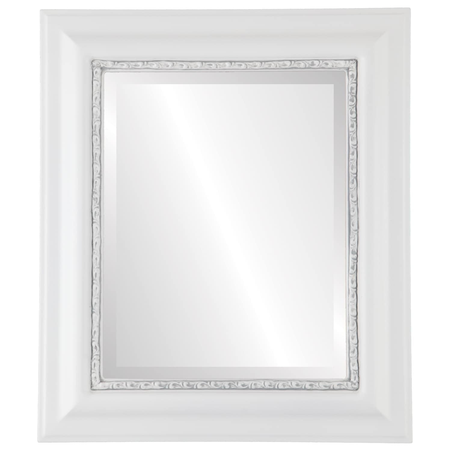 OVALCREST by The OVALCREST Mirror Store Chicago Framed Rectangle Mirror ...