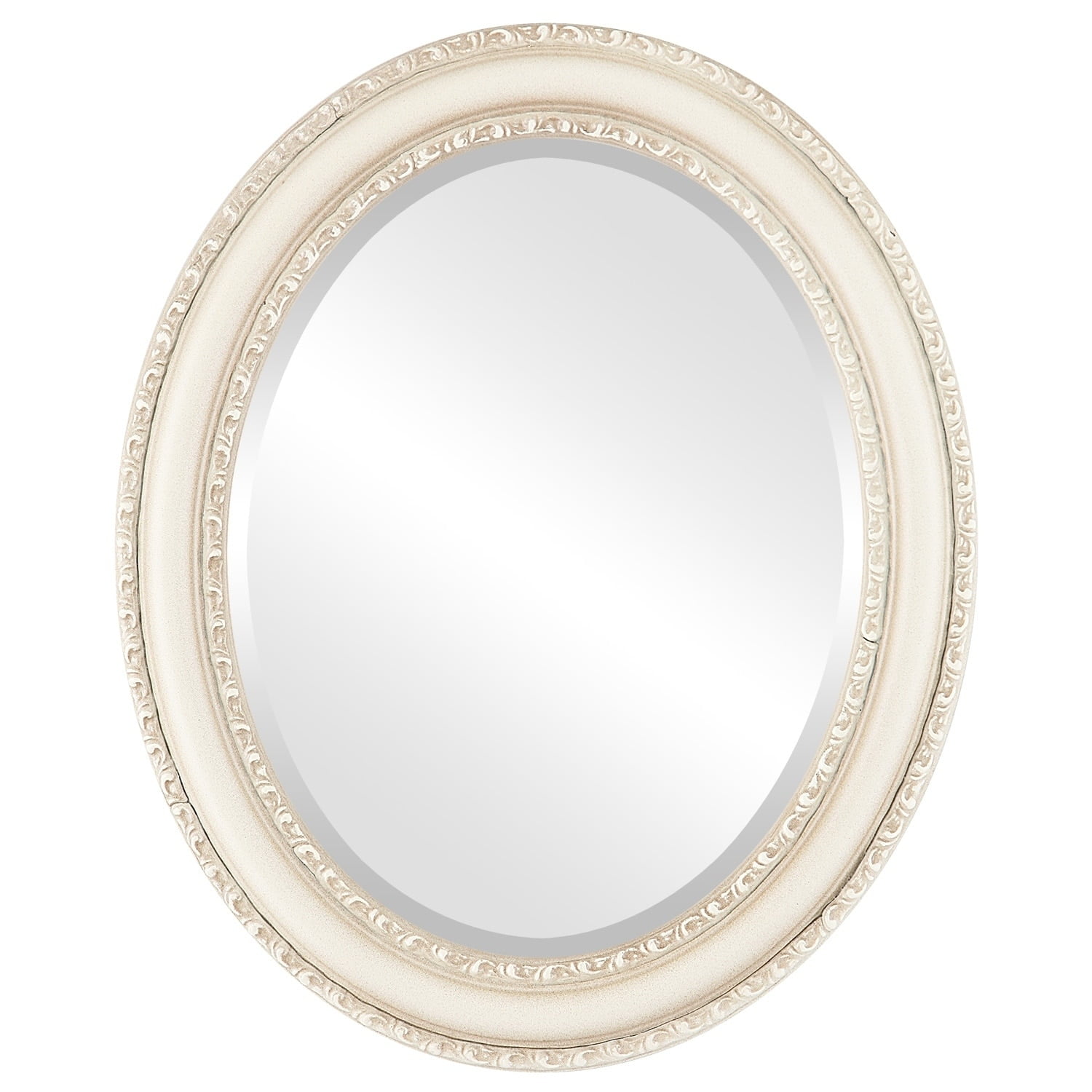OVALCREST by The OVALCREST Mirror Store Dorset Framed Oval Mirror in ...