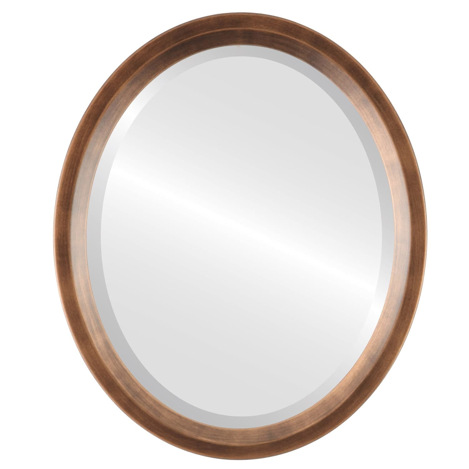 OVALCREST by The OVALCREST Mirror Store Huntington Framed Oval Mirror ...