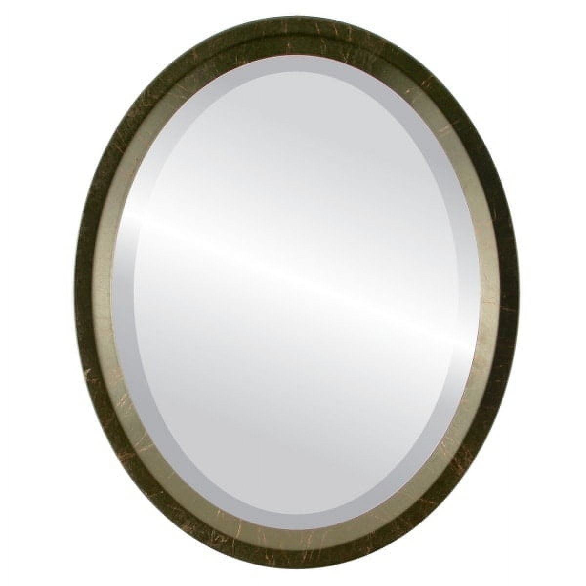 OVALCREST by The OVALCREST Mirror Store Huntington Framed Oval Mirror ...