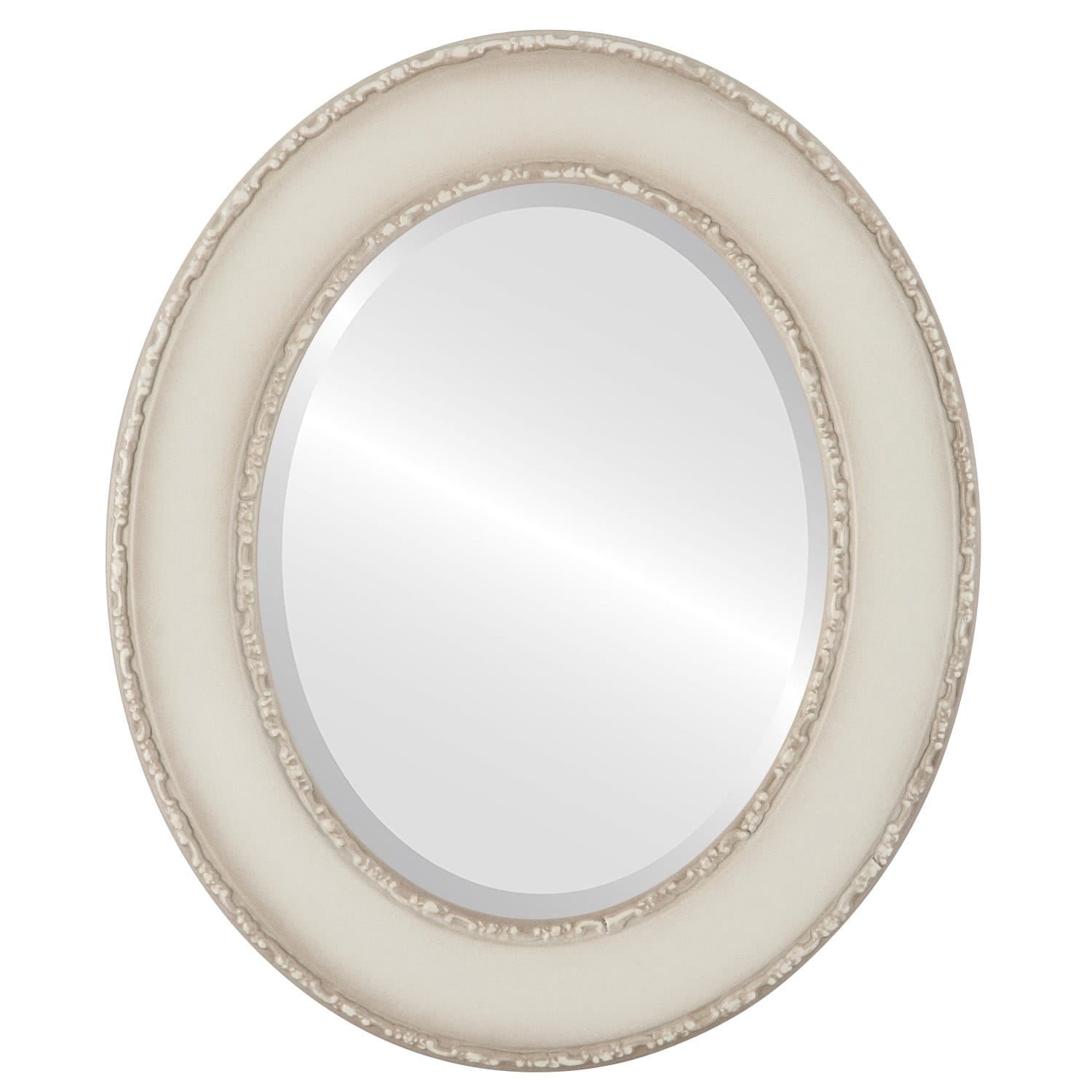 OVALCREST by The OVALCREST Mirror Store Paris Framed Oval Mirror in ...