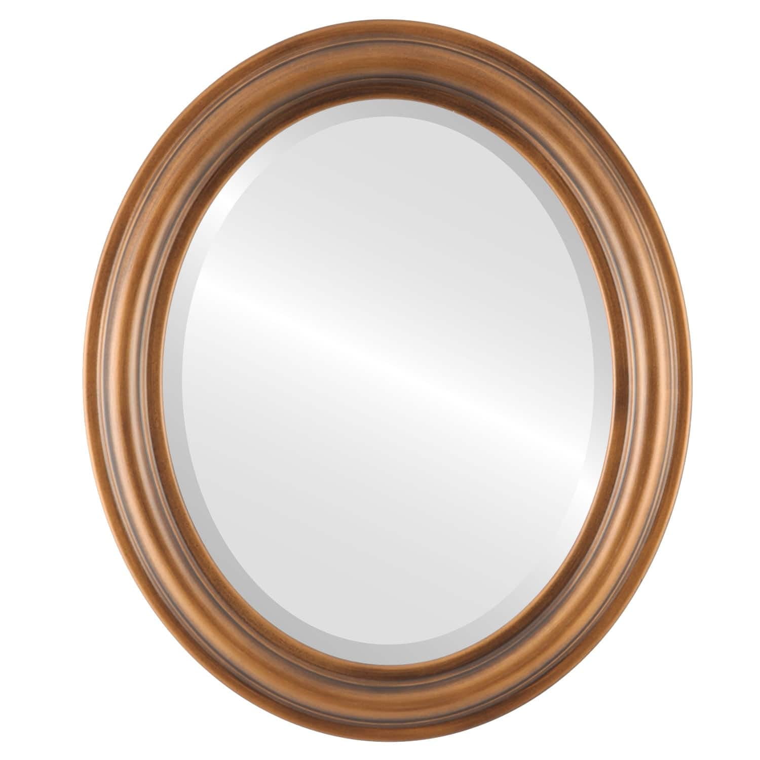 OVALCREST by The OVALCREST Mirror Store Philadelphia Framed Oval Mirror ...