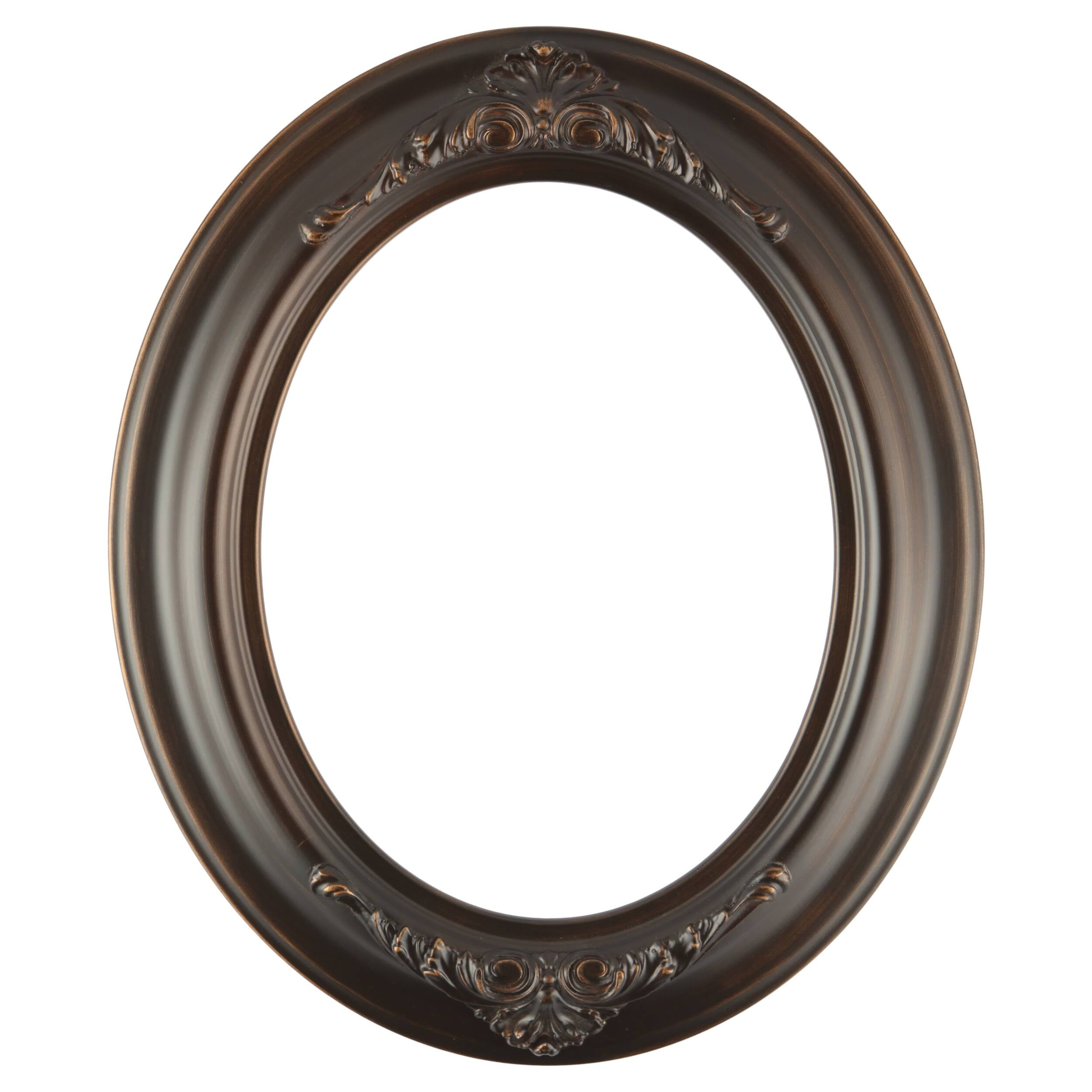 OVALCREST by The OVALCREST Mirror Store Winchester Framed Oval Mirror ...