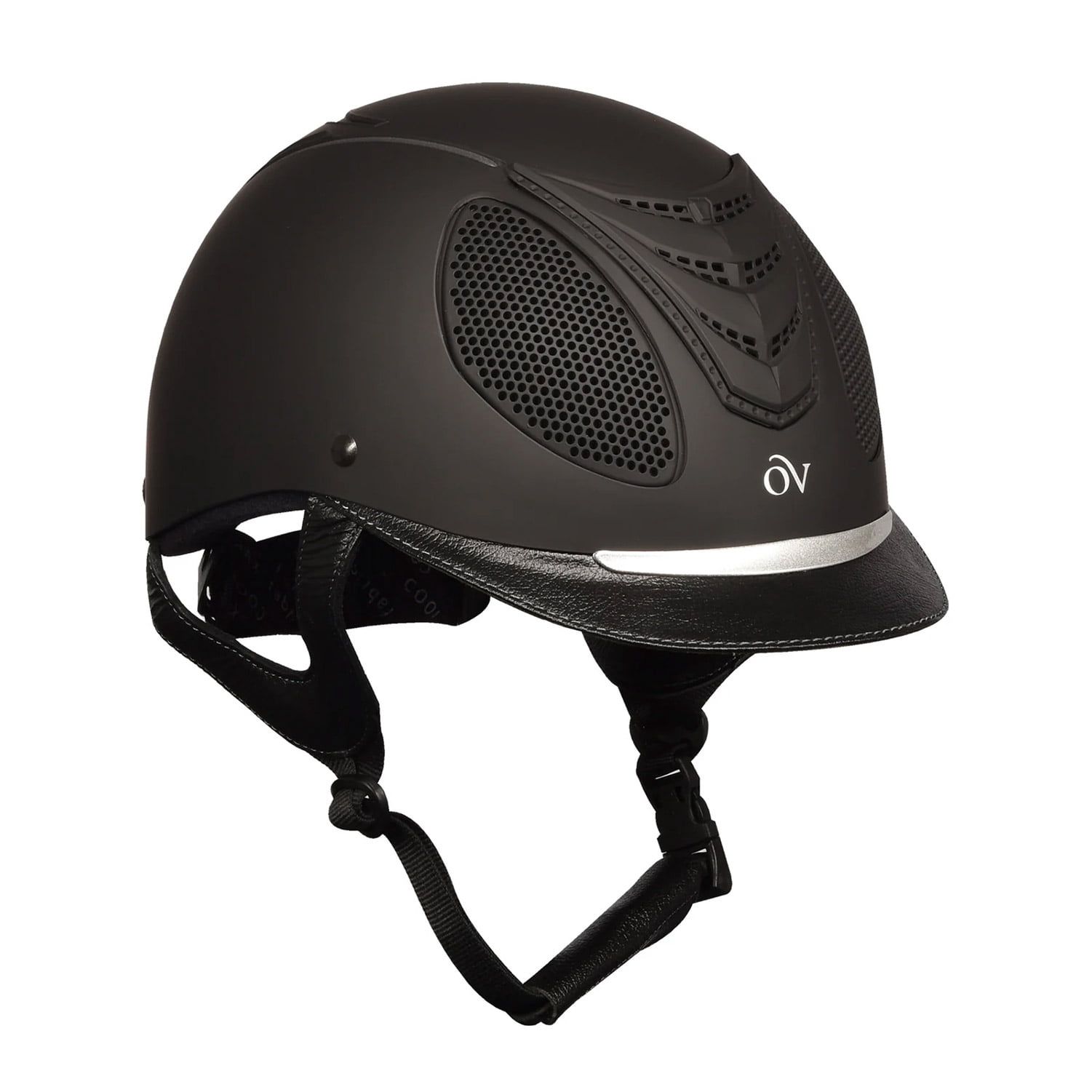 OVATION Jump Air Helmet, Color: Black/Black Matte, Size: Large/XLarge ...