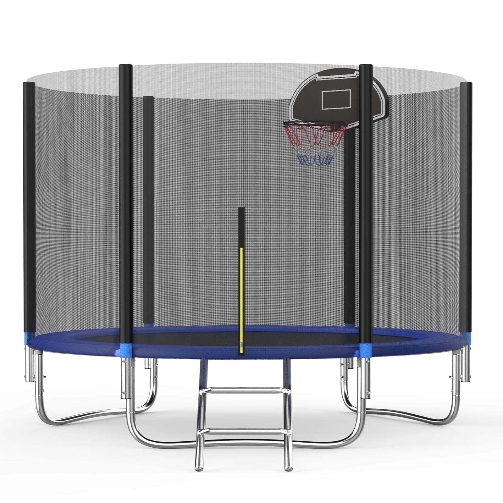 Ovatoys 800LBS 8FT Trampoline for 3-4 Kids ,Trampoline with Safety ...