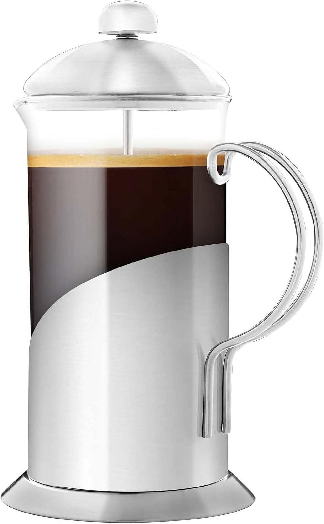 OVENTE 20 Ounce French Press Coffee Maker and Tea Infuser with 4 Level ...